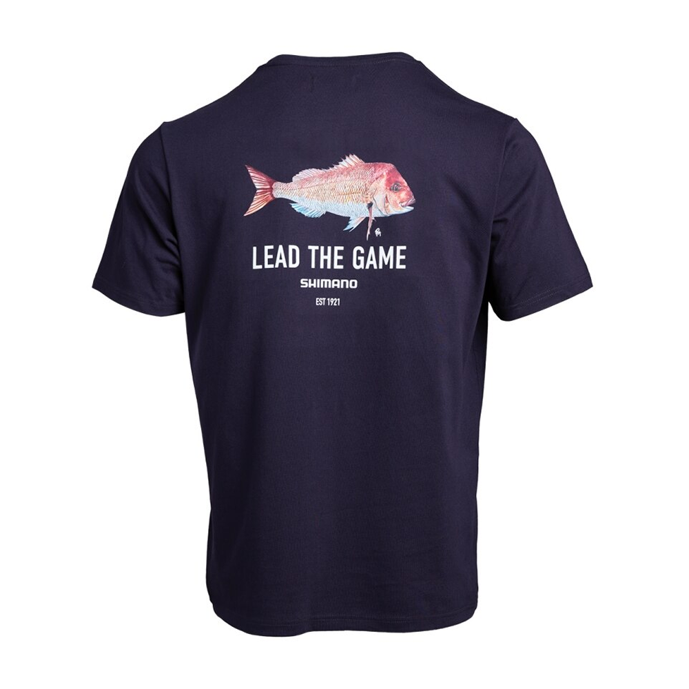 Shimano LTG Snapper T-Shirt Navy – Anglerpower Fishing Tackle
