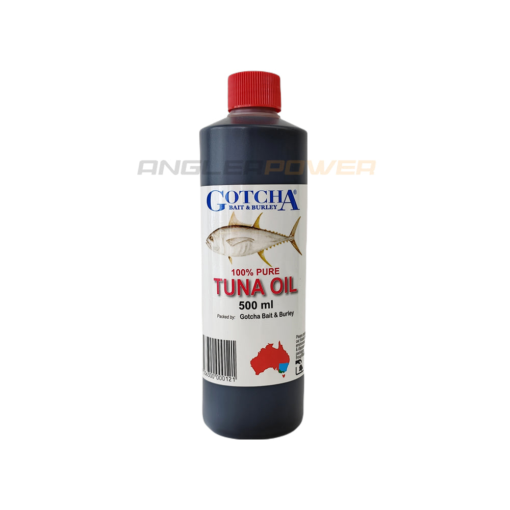 Gotcha Bait & Burley Pure Tuna Oil 500ml – Anglerpower Fishing Tackle