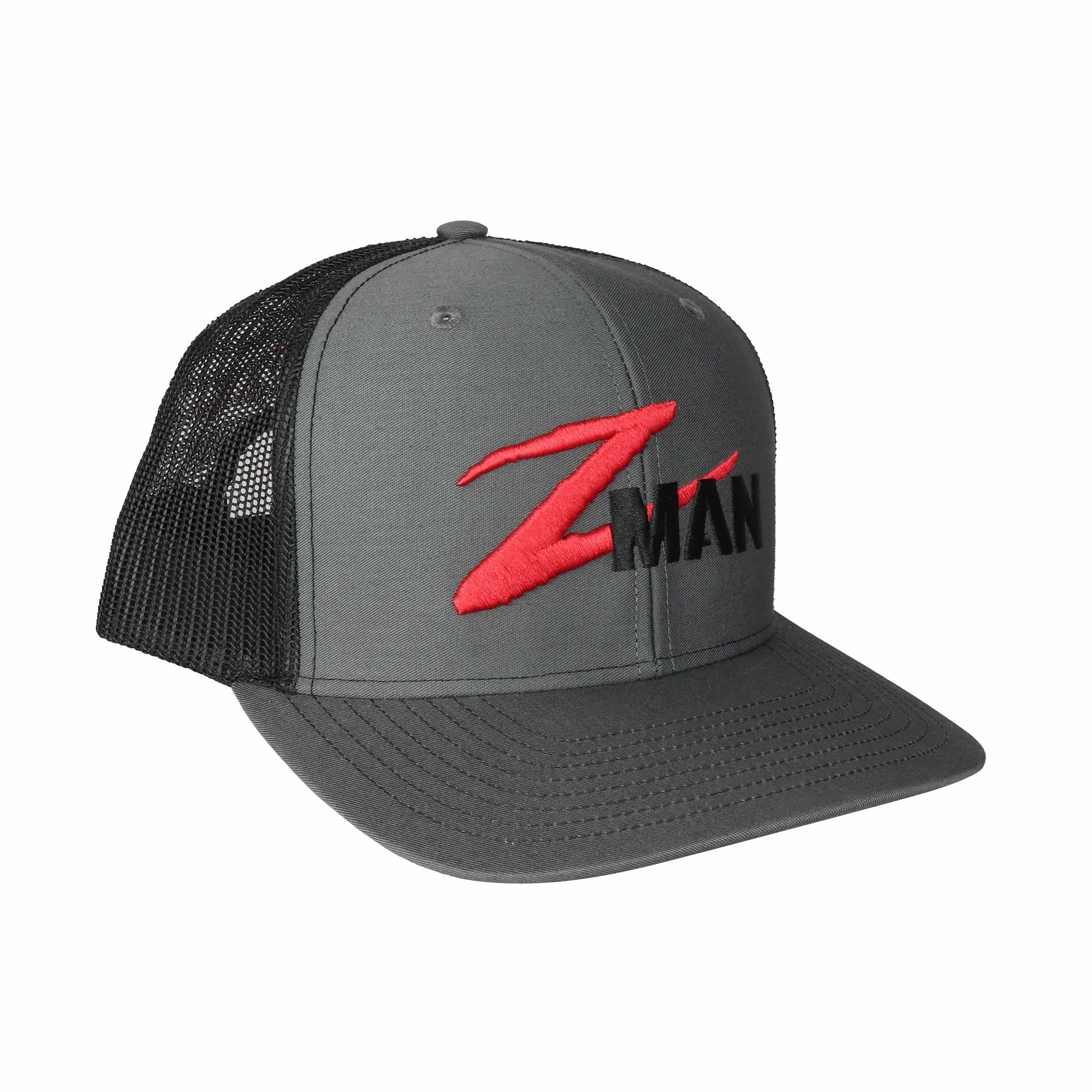 ZMAN Structured Trucker Cap Grey/Black – Anglerpower Fishing Tackle