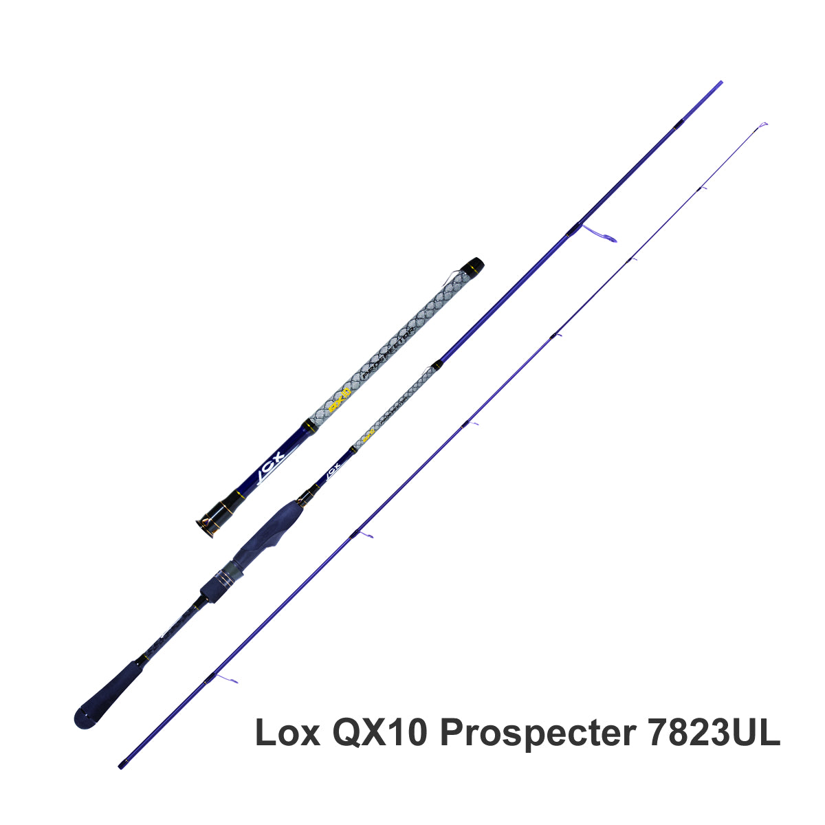 Lox QX10 Prospecter 7823UL Spin Rod – Anglerpower Fishing Tackle
