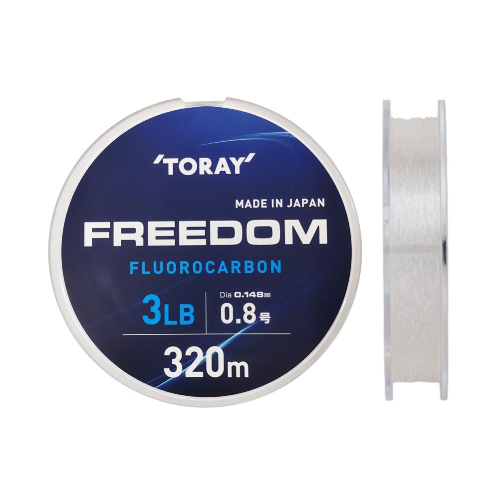Toray Freedom Fluorocarbon 320m – Anglerpower Fishing Tackle