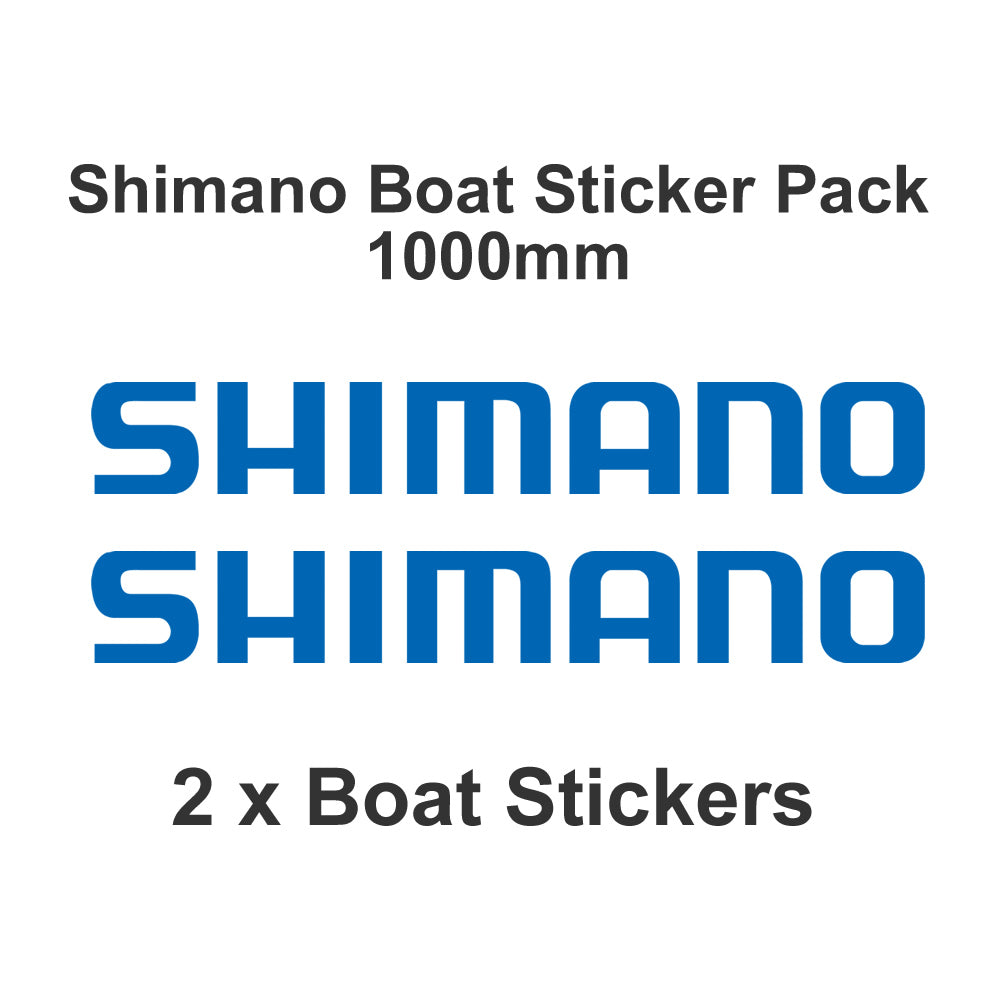 Shimano Boat Sticker Pack Extra Large 1000mm – Anglerpower Fishing Tackle