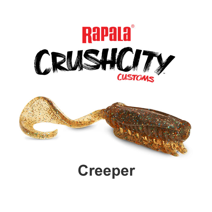 Rapala Crush City Creeper 2.5" Soft Plastic Lure – Anglerpower Fishing ...