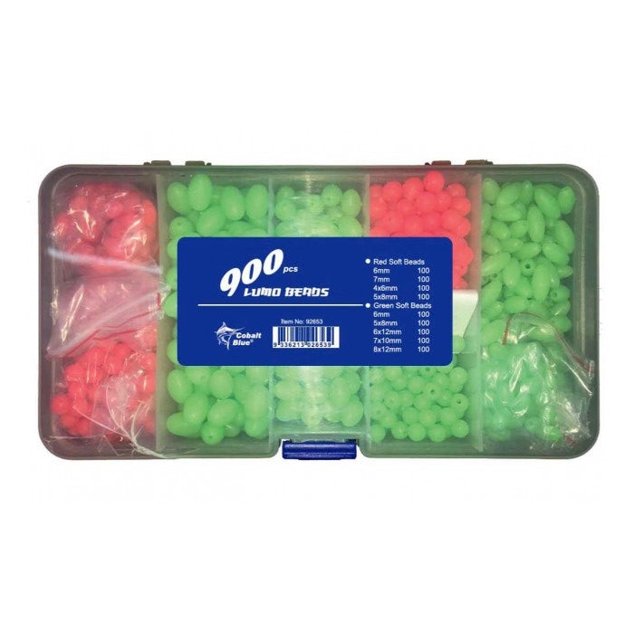 Cobalt Blue 900pcs Lumo Beads Set – Anglerpower Fishing Tackle