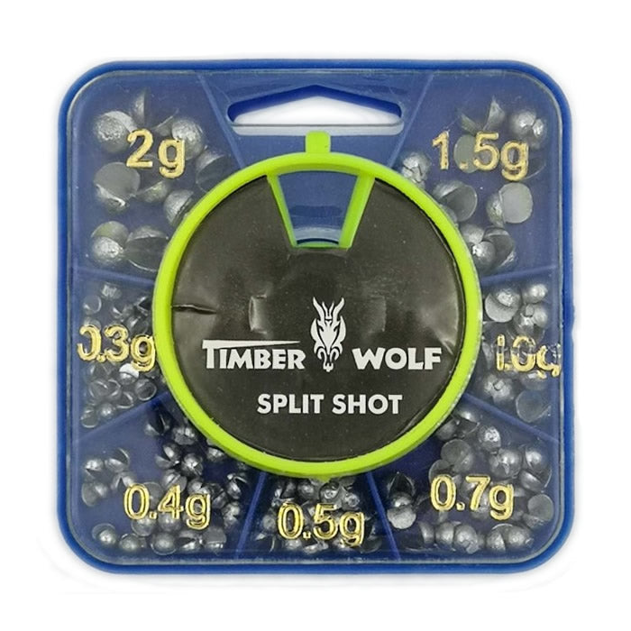 Timber Wolf Split Shot Pack – Anglerpower Fishing Tackle