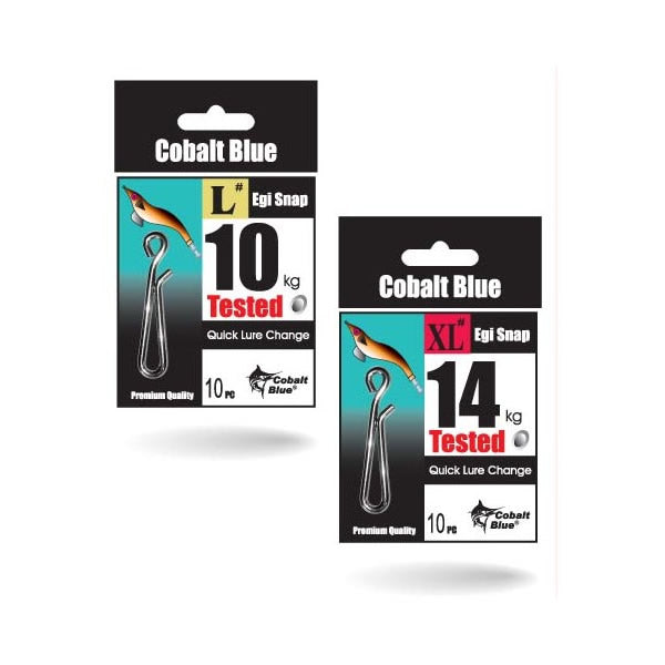 Cobalt Blue Egi Lure Snap – Anglerpower Fishing Tackle