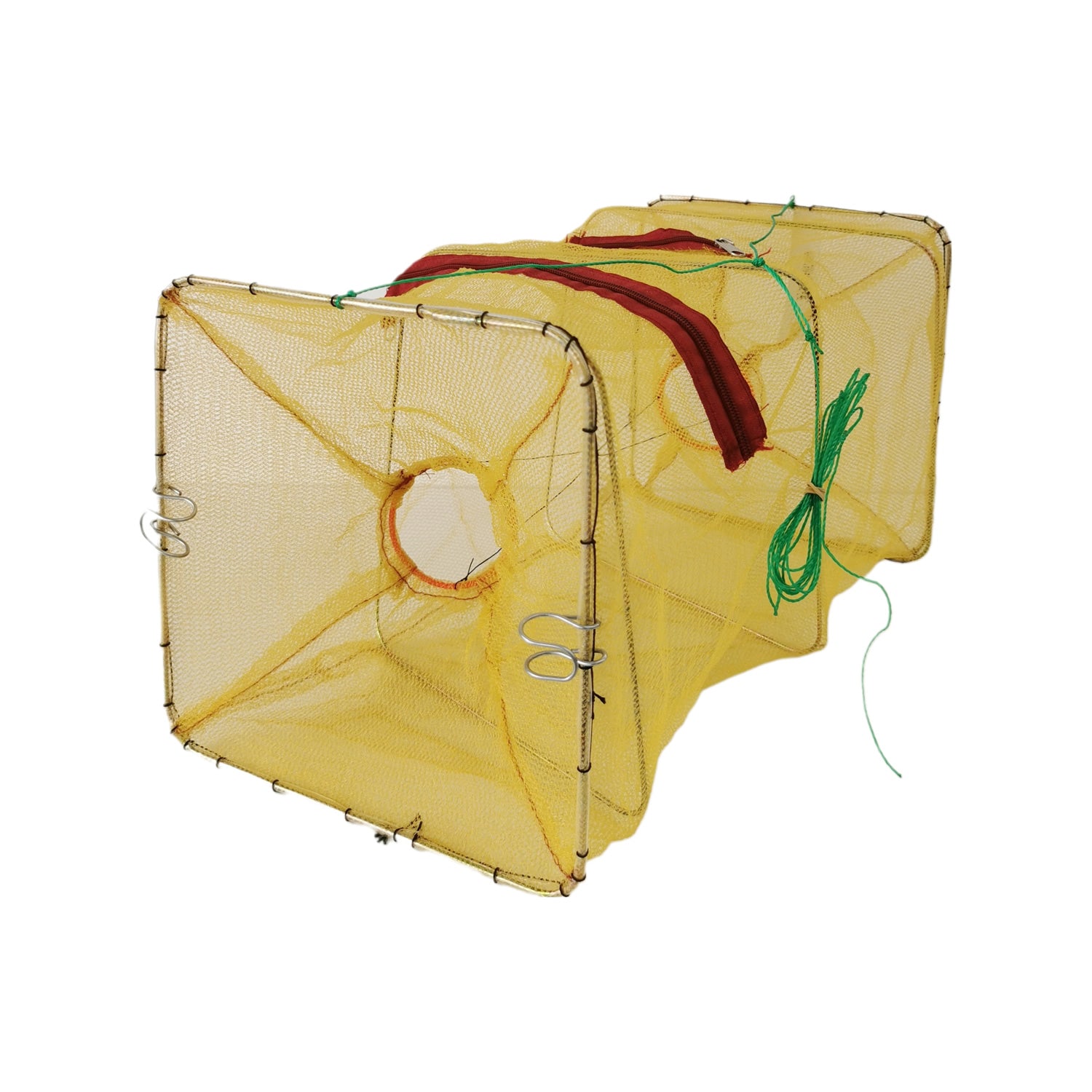 STM Mesh Collapsible Bait Trap With 60mm Entry – Anglerpower Fishing Tackle