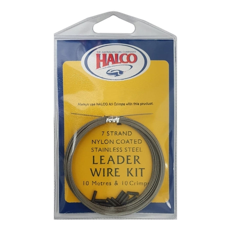 HALCO Leader Wire Kit 10m – Anglerpower Fishing Tackle