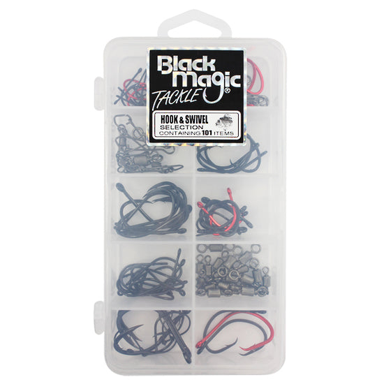 Black Magic Hook Swivel Selection Box – Anglerpower Fishing Tackle