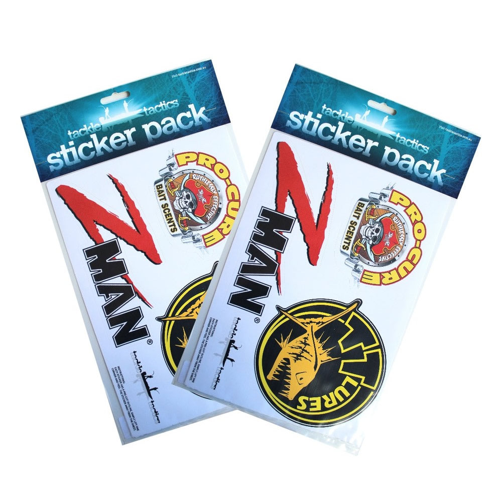 Tackle Tactics Team Sticker Pack – Anglerpower Fishing Tackle