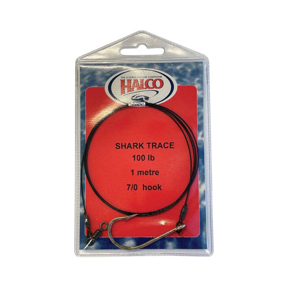 Halco Shark Trace 1m Pre Made – Anglerpower Fishing Tackle